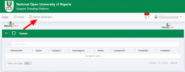 How to check NOUN Statement of Result - NounGeeks
