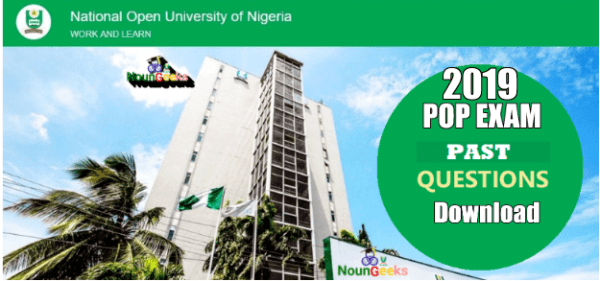 NOUN 2025_1 POP Examination Final Timetable Is Out – Download Here (PDF) - NounGeeks