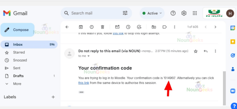 How to Set up Multi Factor Authentication on NOUN Elearn Portal - NounGeeks